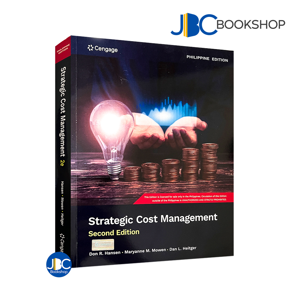 Strategic Cost Management 2nd Edition by Hansen, Mowen, & Heitger ...