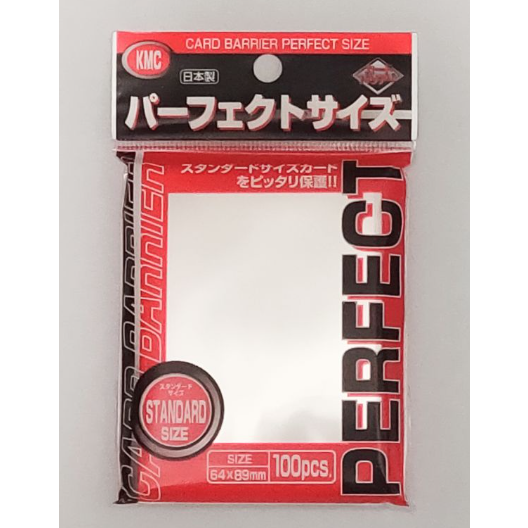 KMC Full Sized - Perfect Size Sleeves - Clear (100-Pack) - KMC Card ...