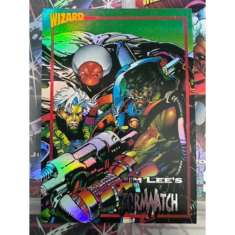 Wizard Series 2 Holofoil Foil Card - Jim Lee's StormWatch | Shopee ...