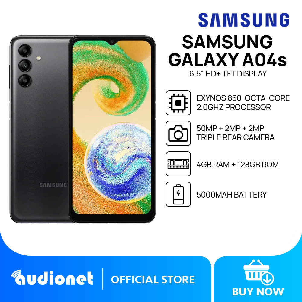 Samsung Galaxy A04s Smartphone 4Gb Ram+128Gb Rom 6.5 Inch Hd+Tft ...
