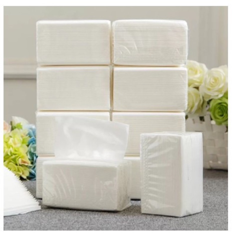 Native wood pulp facial tissue paper | Shopee Philippines