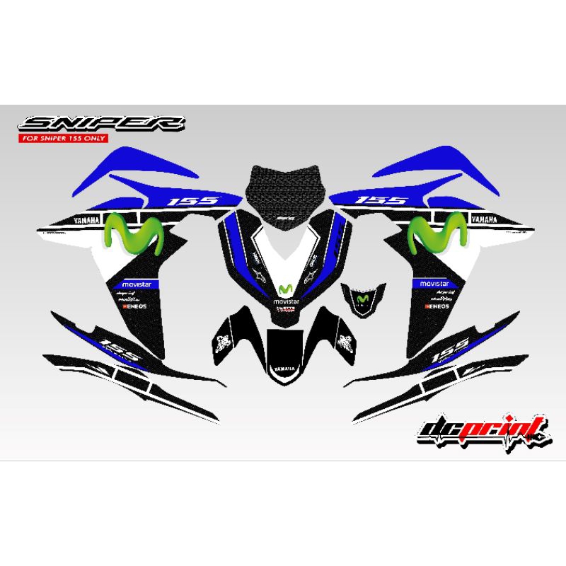 Sniper 155 Sticker Whole decals | Shopee Philippines