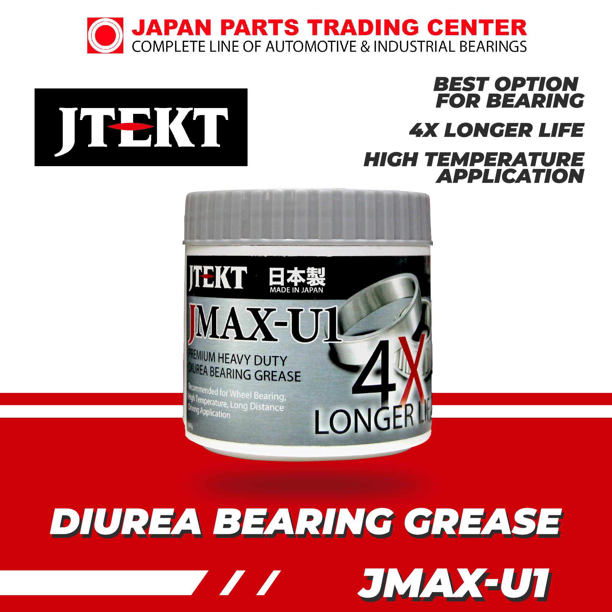 [COD] JTEKT JMAX-U1 Diurea Bearing Grease 400g | Shopee Philippines