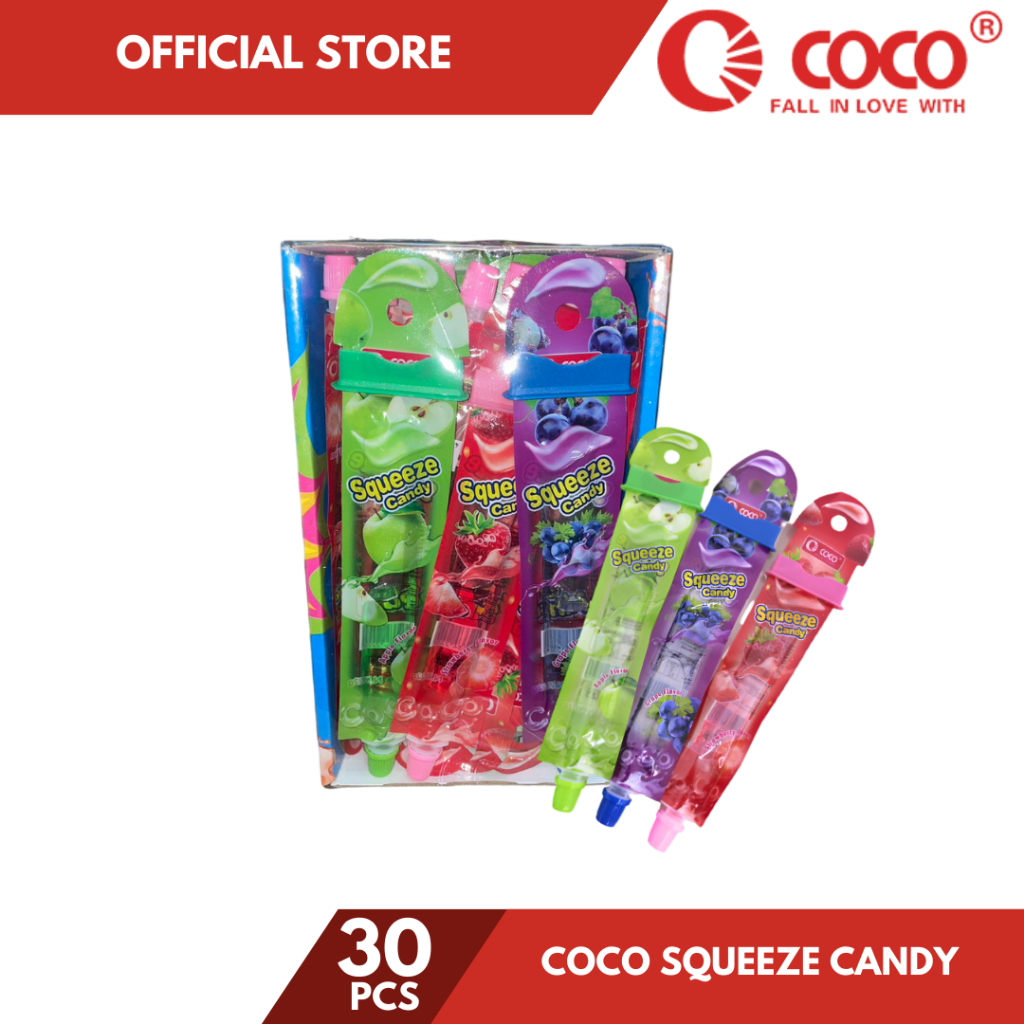Coco Squeeze Candy 30pcs per Inner | Shopee Philippines