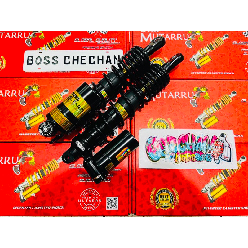 MUTARRU SHOCK INVERTED SHOCK V2 BLACK SERIES ADJUSTABLE REBOUND NMAX ...