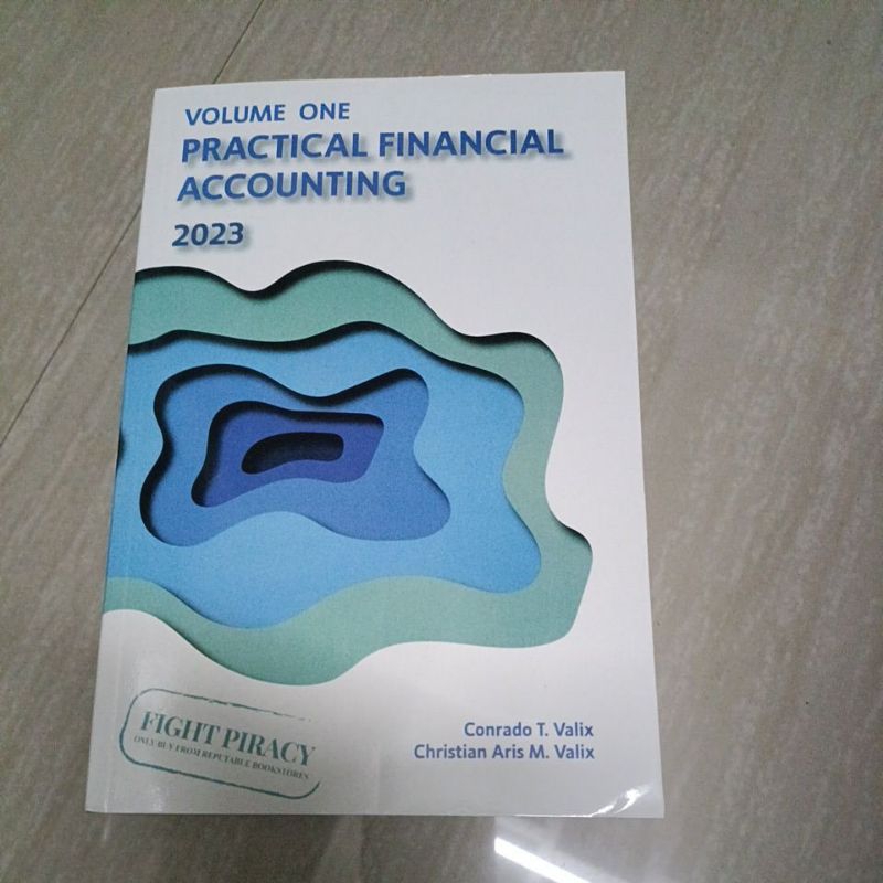 Practical Financial Accounting 2023 vol 1(by By Valix | Shopee Philippines