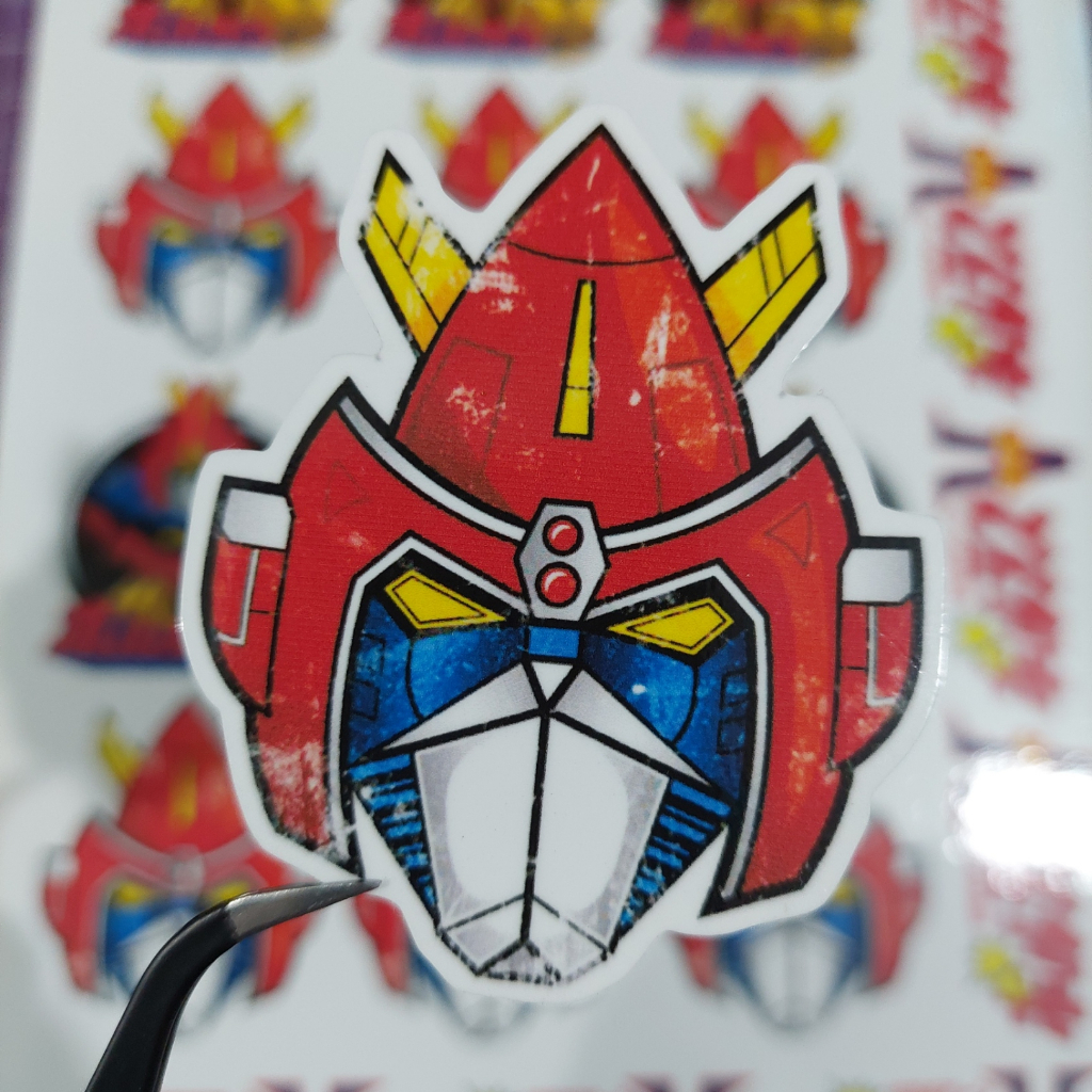 Voltes V Sticker V2 (Waterproof) | Shopee Philippines