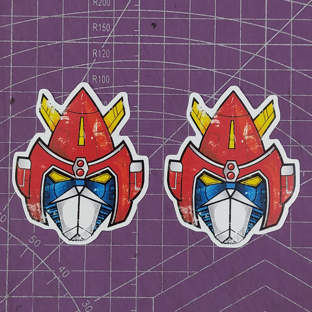 Voltes V Sticker V2 (Waterproof) | Shopee Philippines