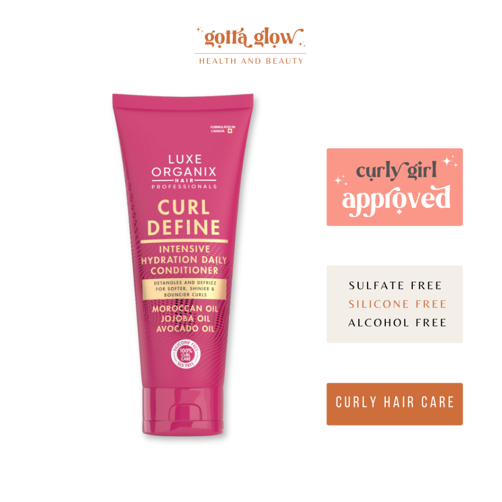 Luxe Organix Premium Keratin Curl & Define Curling Essence Shampoo ...