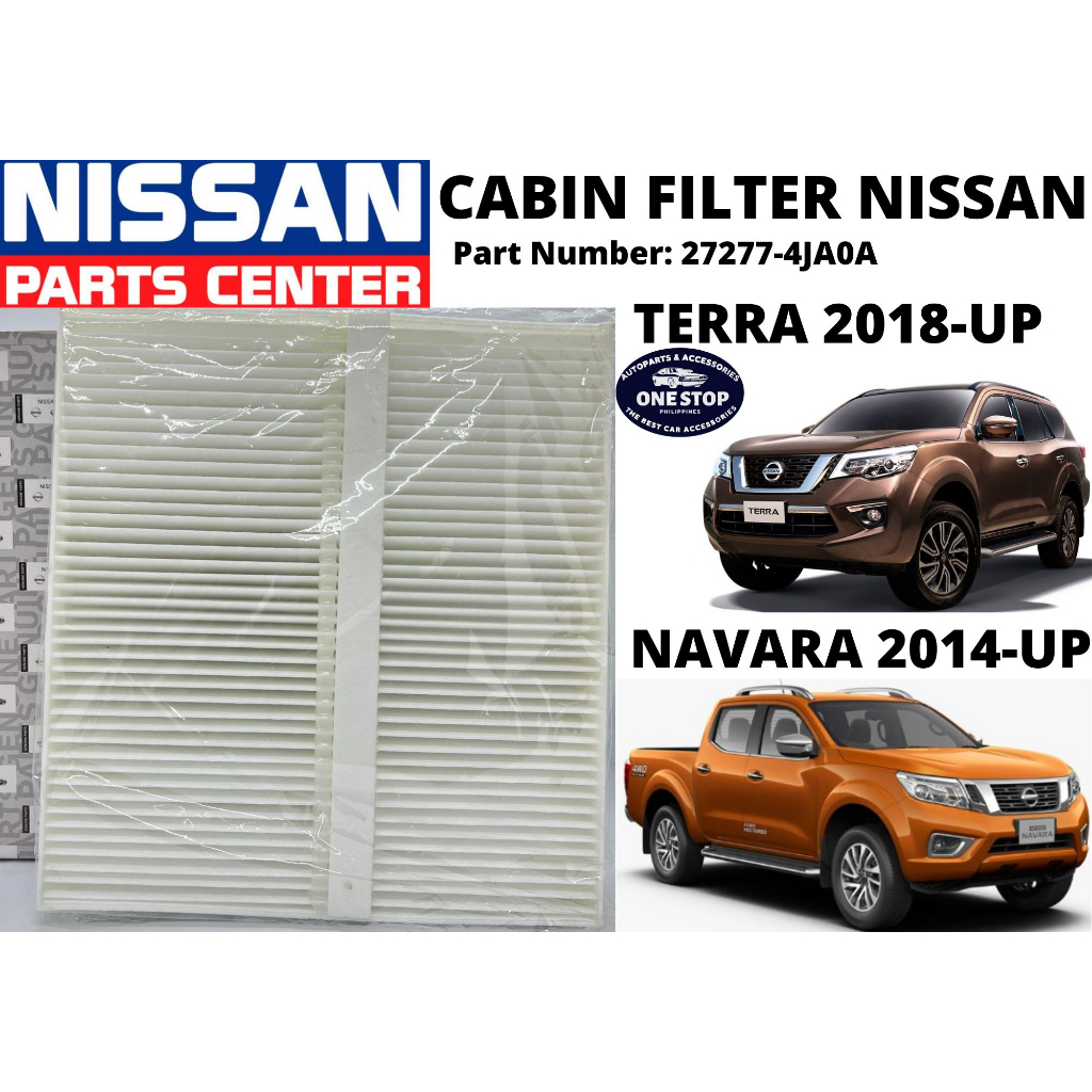 NEW ARRIVAL CABIN FILTER NISSAN TERRA 2018-UP AND NAVARA NP300 CALIBRE ...