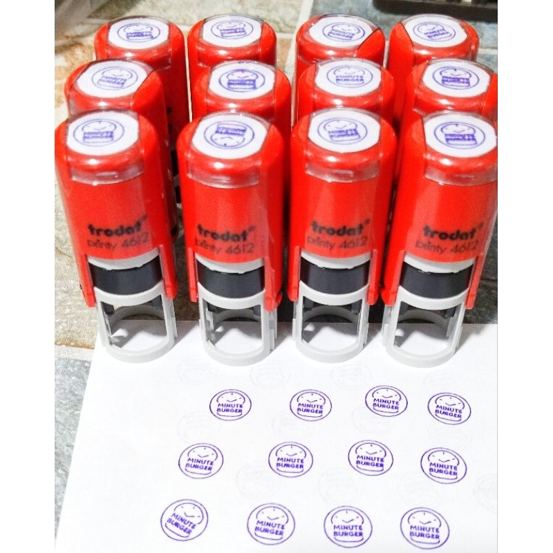 Trodat 12MM Loyalty Logo Stamp Costumized | Shopee Philippines