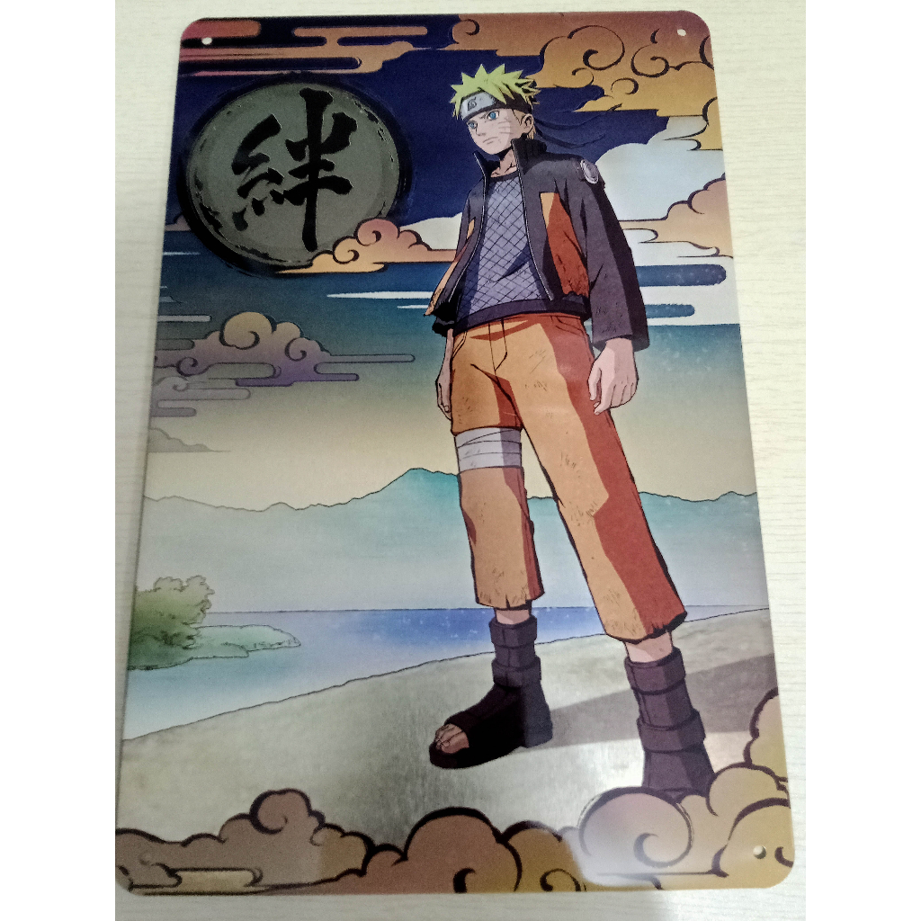 Naruto Display Metal Plate | Shopee Philippines