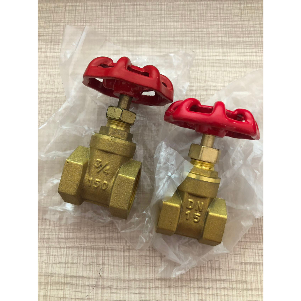 PER 1 PIECE Italy Hamber Heavy Duty Brass Gate Valve (1/2, 3/4 Gate Valve Switch House | Shopee ...