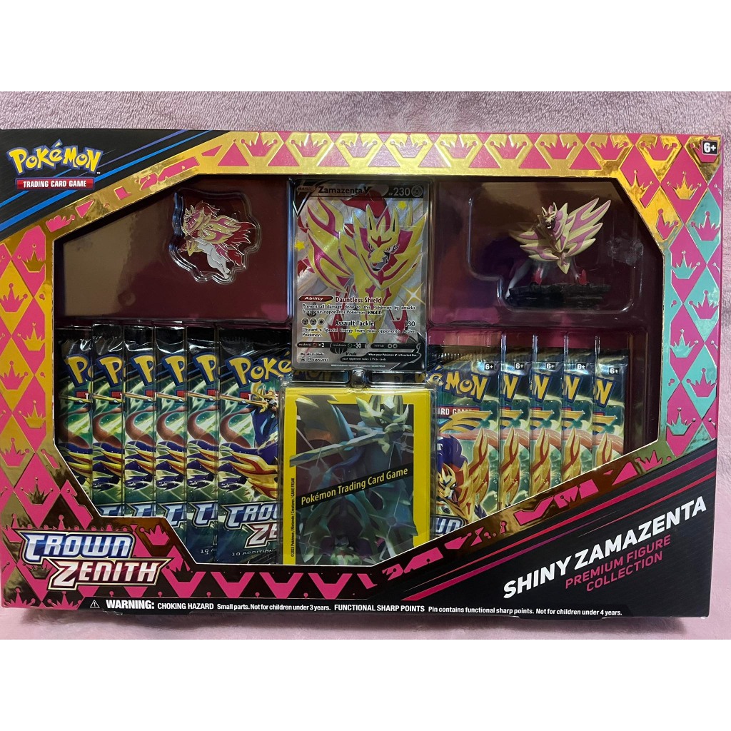 Crown Zenith Shiny Zamazenta Premium Figure Collection | Shopee Philippines