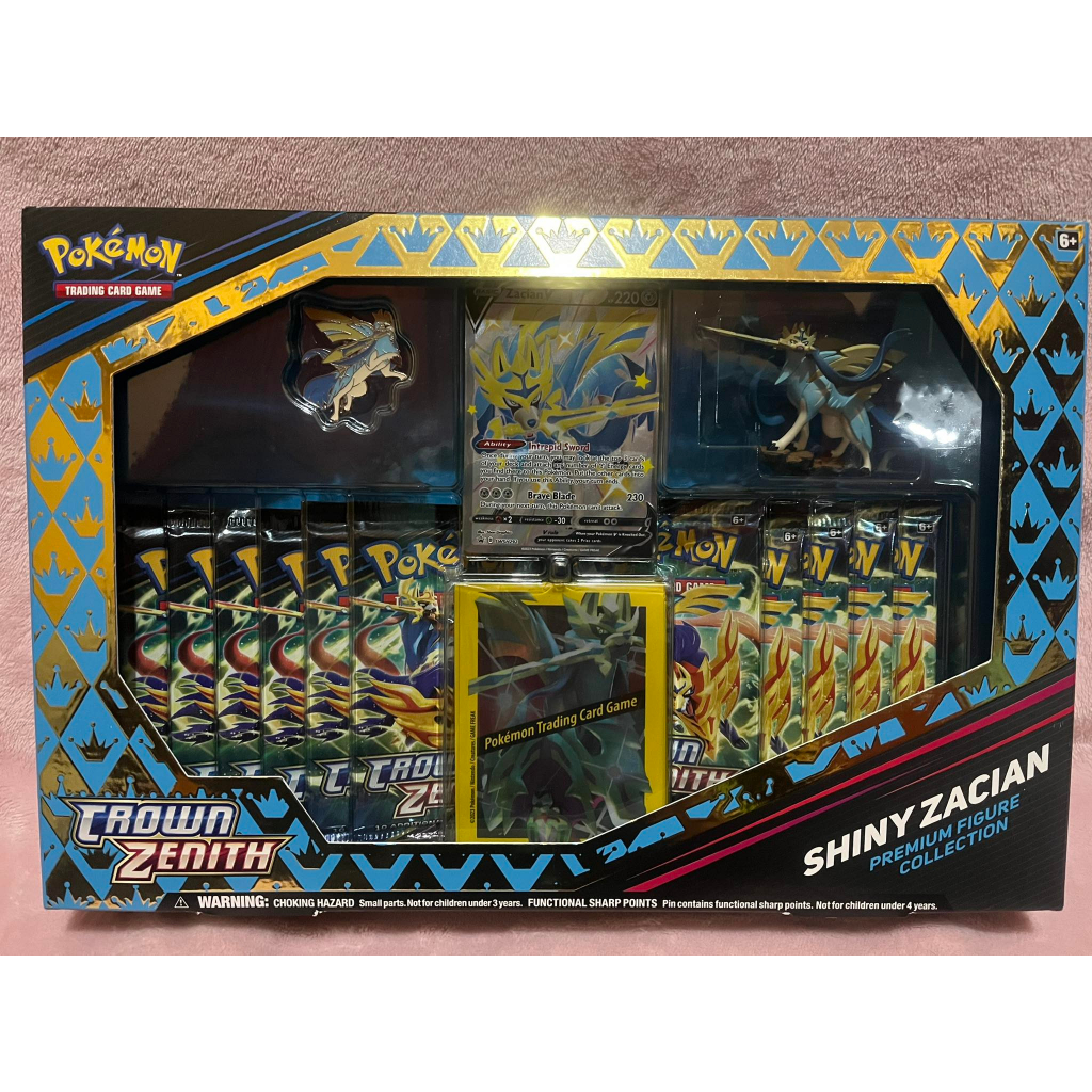 Crown Zenith Shiny Zacian Premium Figure Collection | Shopee Philippines