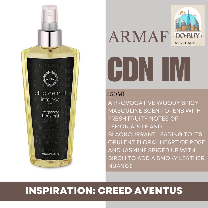 ARMAF FRAGRANCE BODY MIST - 250 ML | Shopee Philippines