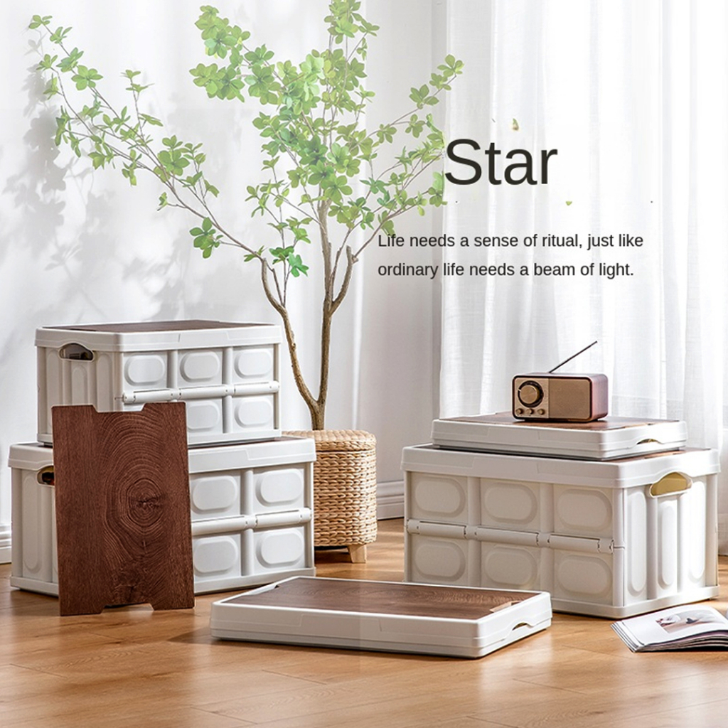 Portable Folding Storage Box Multifunction Outdoor Organizer Box ...