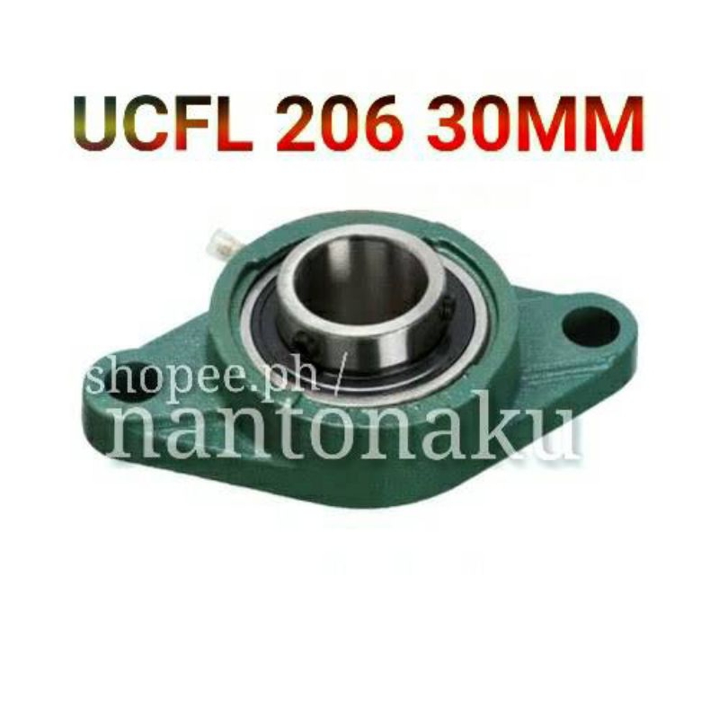 UCFL 206 30MM MILLIMETER INSIDE DIAMETER OVAL FLANGE BEARING UNIT | Shopee Philippines