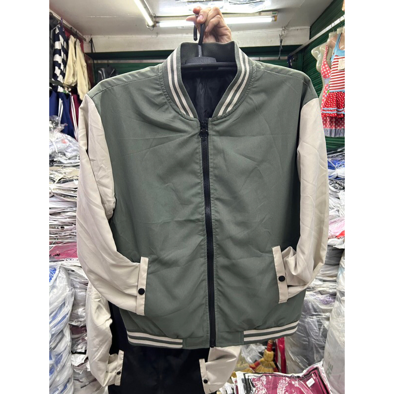 Men's Korean Jacket Bomber Jacket Baseball Jacket Casual Pliot Wear ...