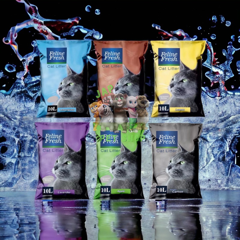 Feline Fresh Cat Litter 10litters | Shopee Philippines