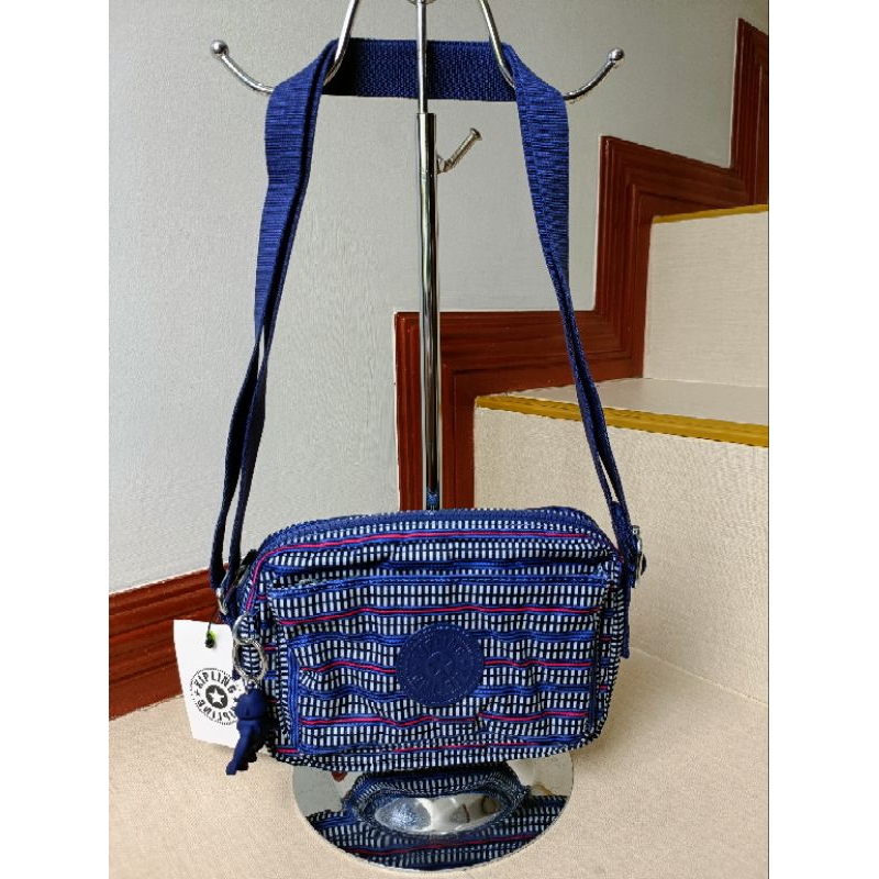 KIPLING #Abanu Crossbody in Geo Print | Shopee Philippines