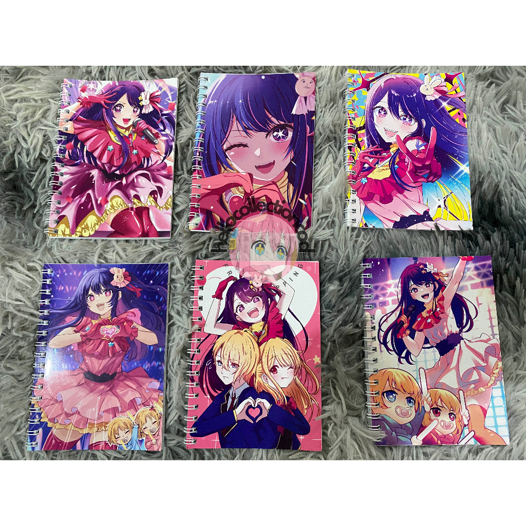 A5 / A6 Size Notebook Anime Oshi No Ko | Hellocollectioncod | Shopee ...