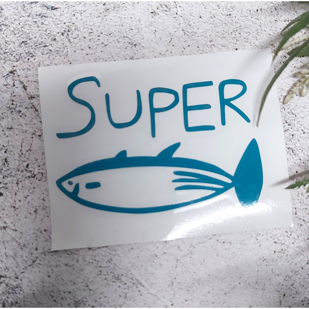 SUPER TUNA [JIN] DECAL VINYL STICKER | Shopee Philippines