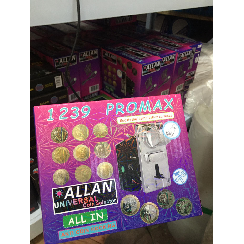 Universal Coinslot/Coin slot Allan New (1239&1239A) Anti Coin Hooking ...