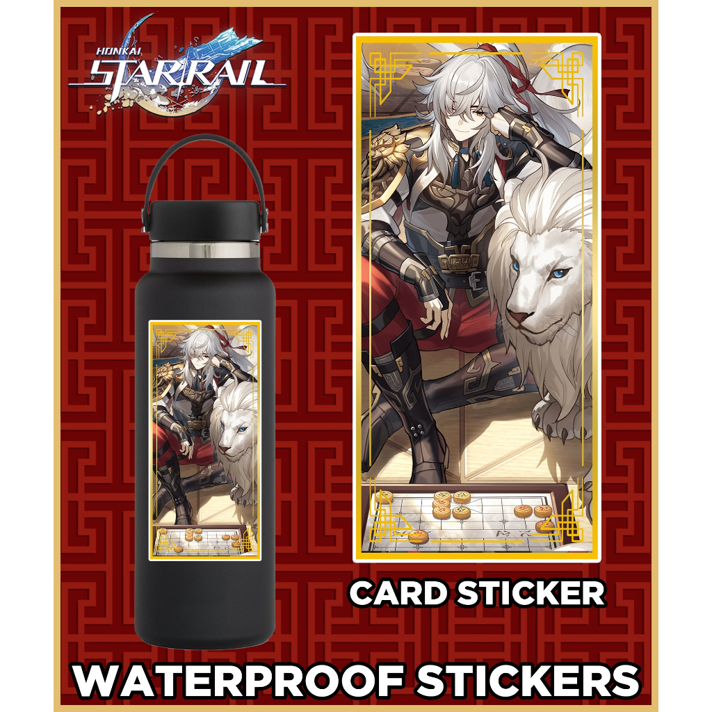 Honkai: Star Rail JING YUAN [ EYE SLAP & POTRAIT CARD STICKER ...