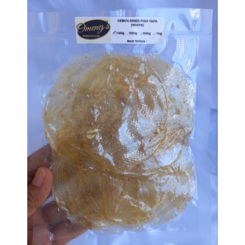 CEBU's Dried White FISH TAPA in 100g Vacuum-sealed Pack Php120 ...