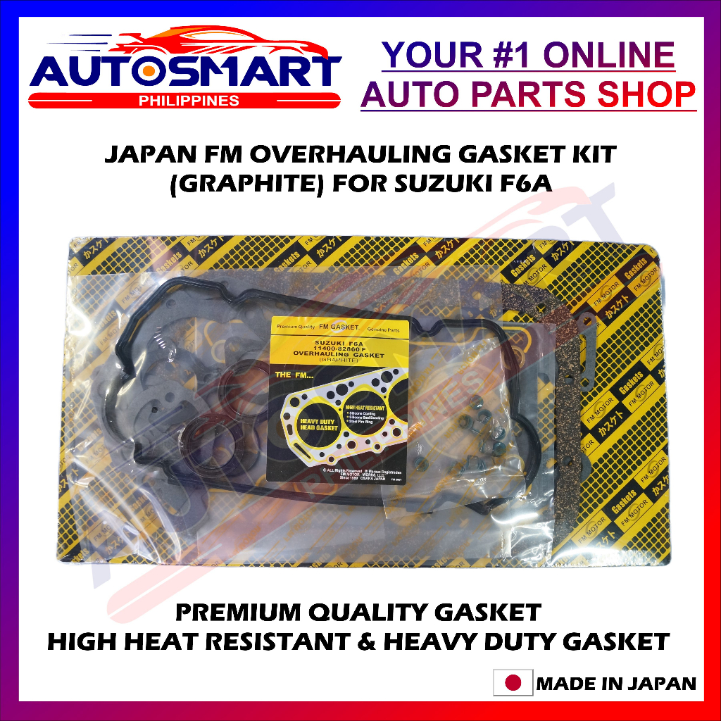 Suzuki F6A Overhauling Gasket Kit (Graphite) 1 Set Made in Japan Heavy ...