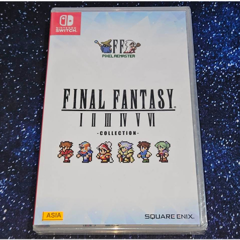 Final Fantasy I-VI Collection Pixel Remaster (ASIAN) Nintendo Switch ...