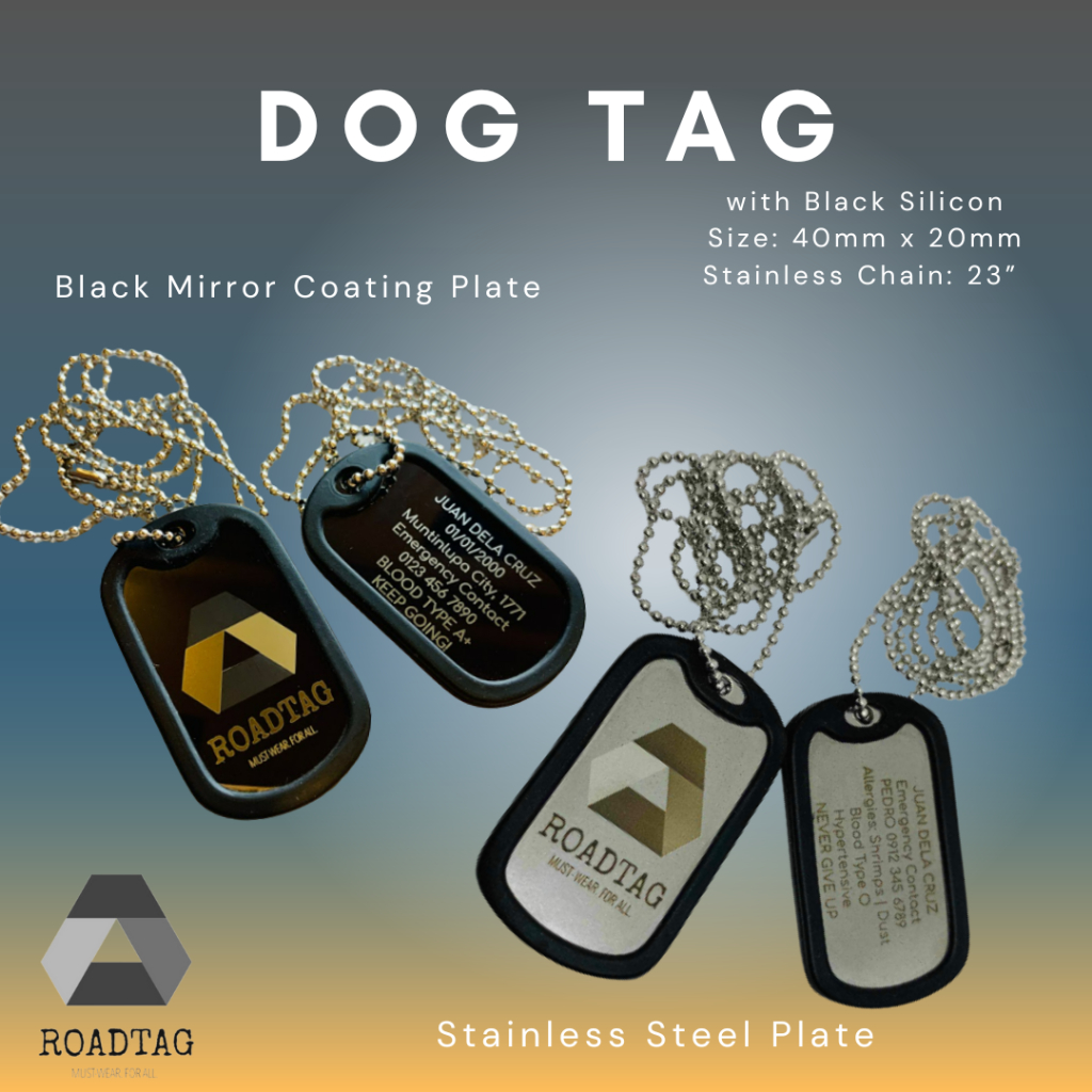 MILITARY TAG| ROADTAG | Shopee Philippines