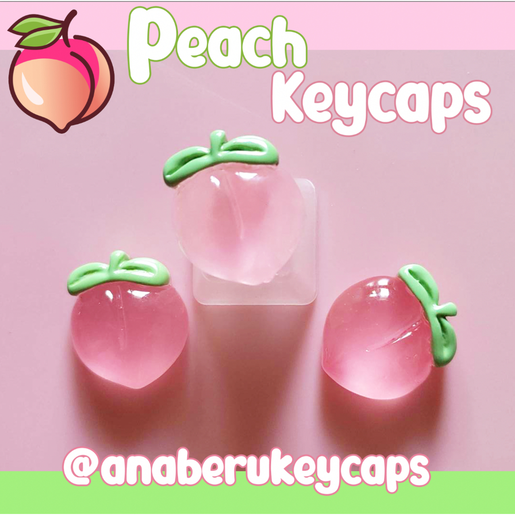 Fruity Peach Keycaps | Shopee Philippines