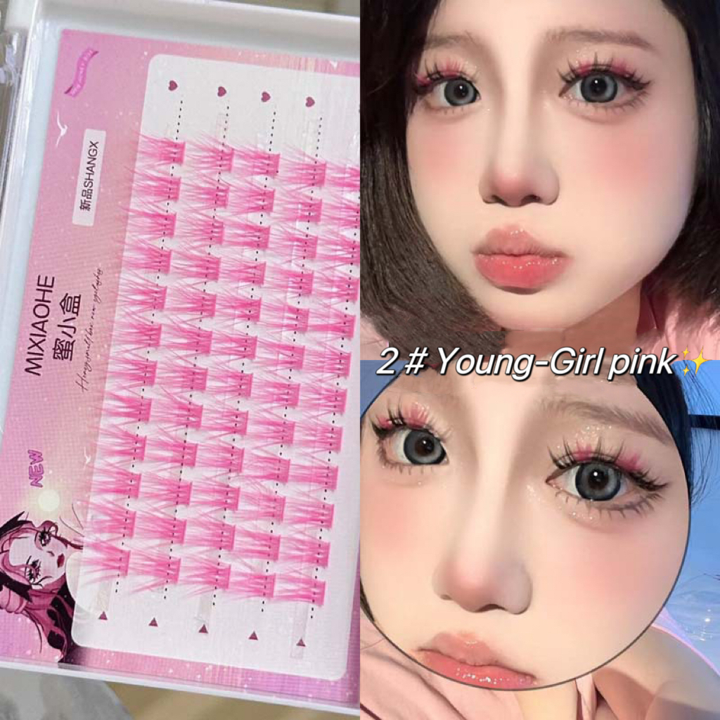 Fun live NEW Colorful 3D Soft Eyelash false eyelashes super special ...