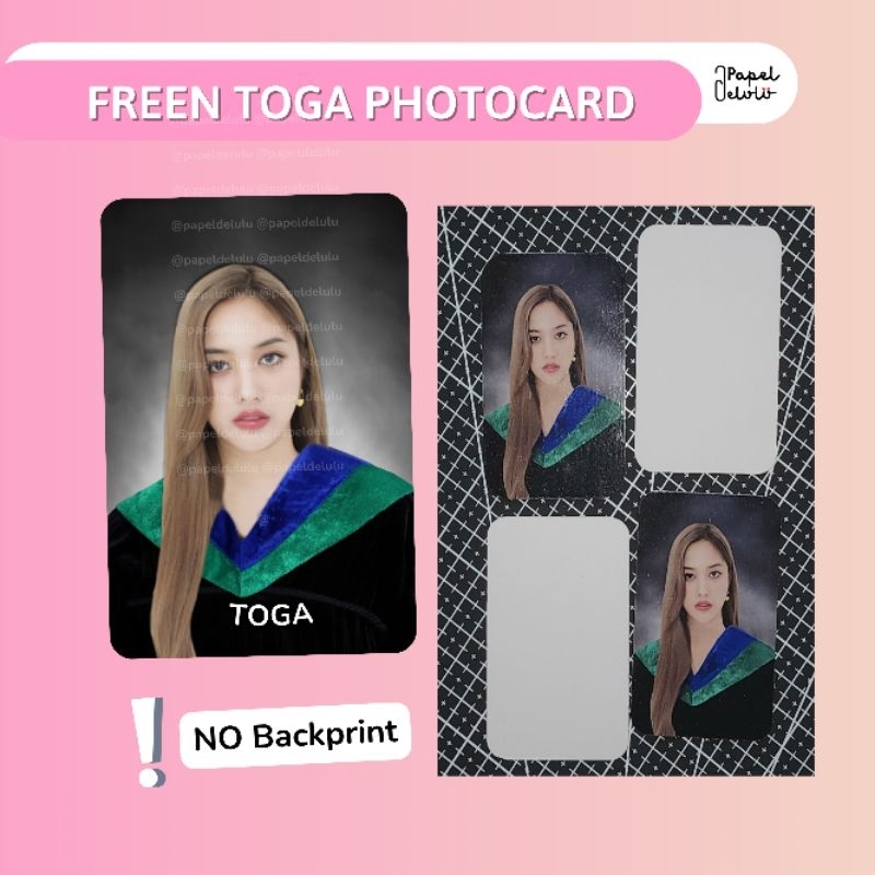 Freen Sarocha UST Toga Photocard | Shopee Philippines