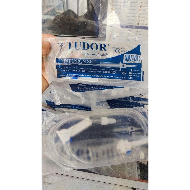 INFUSION SET MACROSET ADULT STERILE(TUDOR) | Shopee Philippines