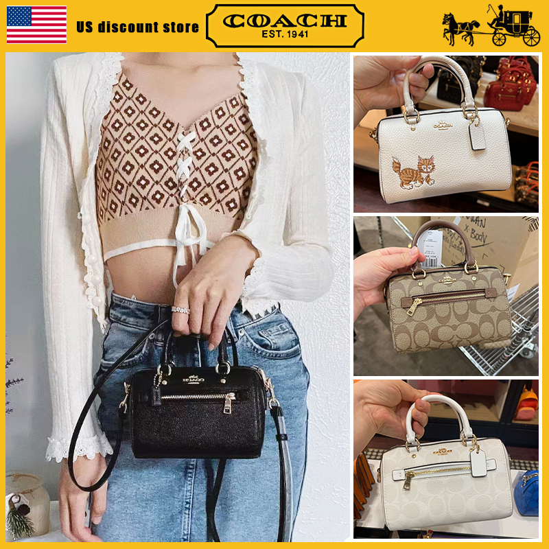 Authentic mini boston bag Ladies Shoulder Bag Handbag Messenger Bag ...