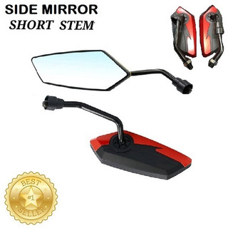 RUSI Korak 110 | ( Color / Red / Blue ) Motorcycle Side Mirror Short ...