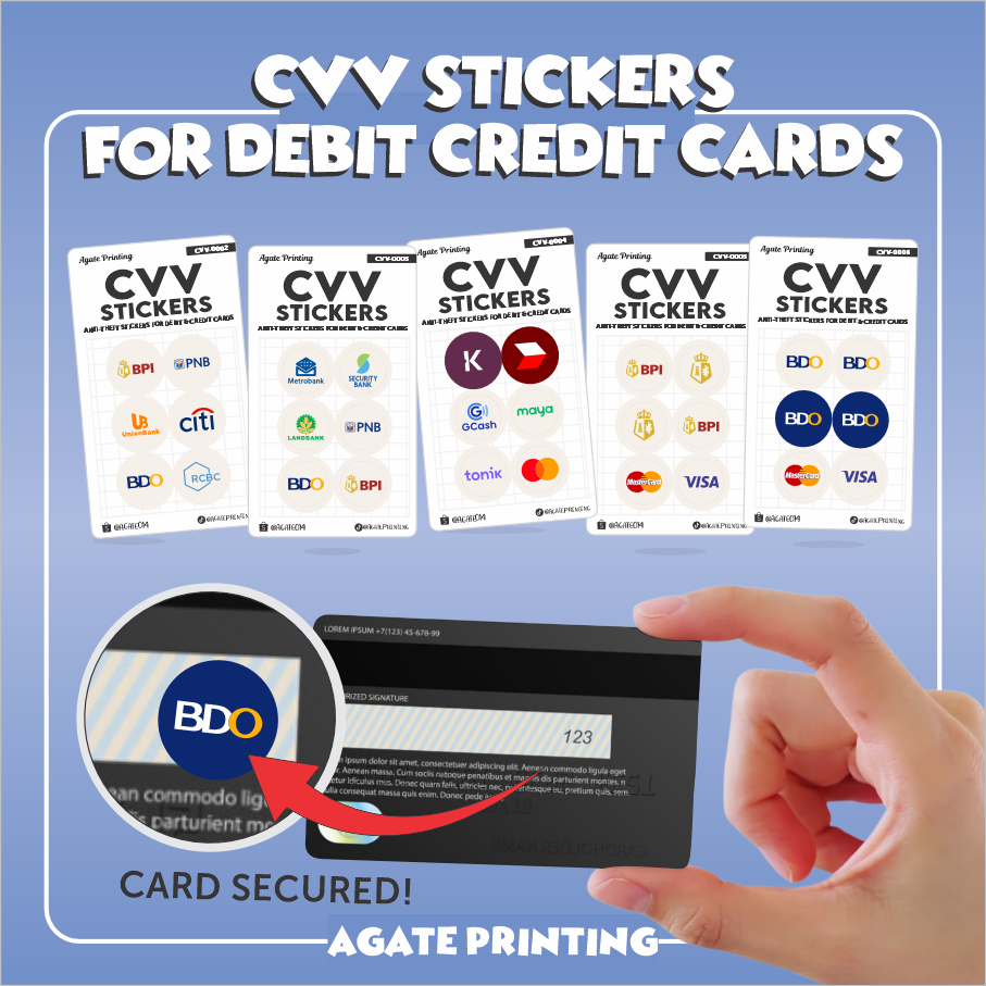 CVV STICKERS (Anti-Theft Stickers for ATM/Credit Cards) 10mm Web Camera ...