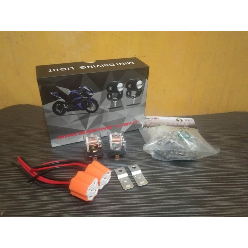 Mini Driving Light v2 with Ballast and Fan + Relay and Switch | Shopee ...