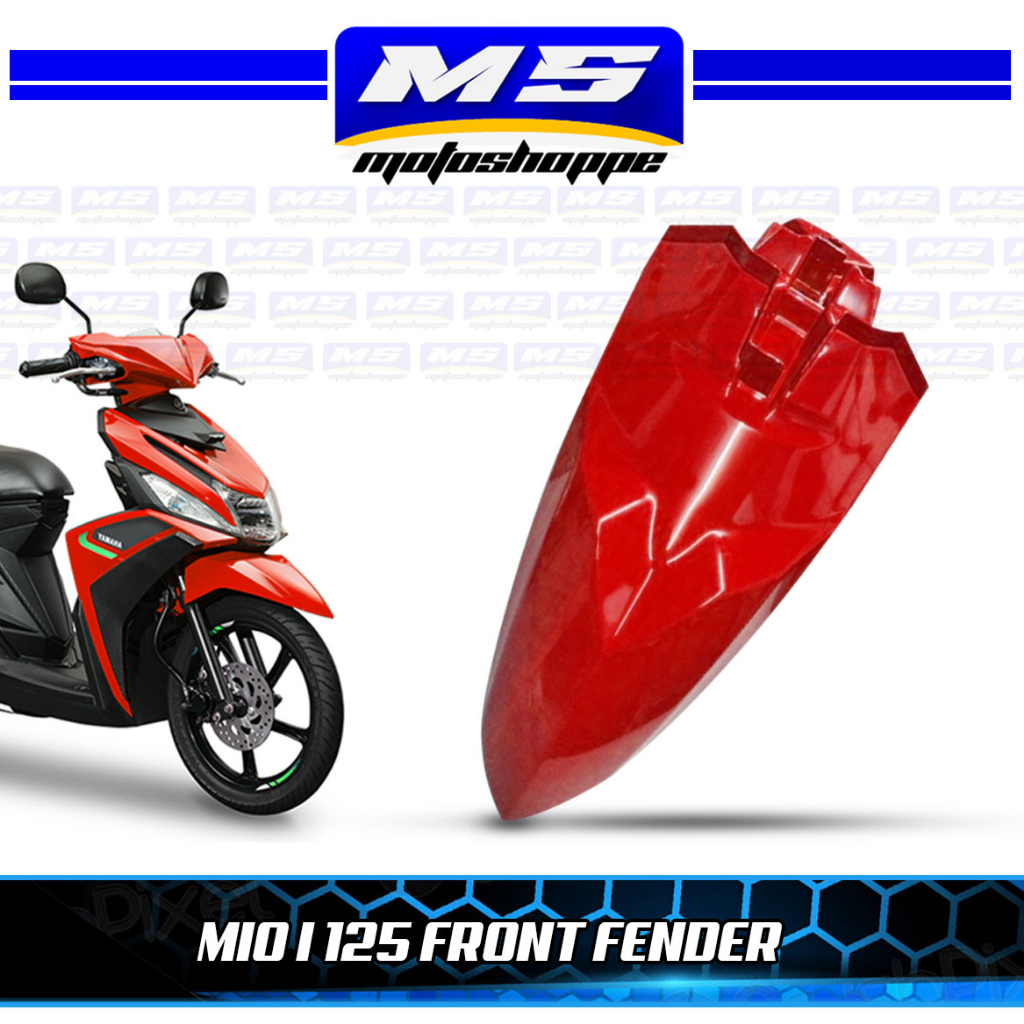 FRONT FENDER FOR MIO I 125 - MOTOSHOPPE MOTORCYCLE | Shopee Philippines
