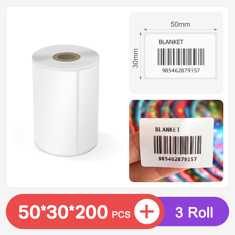 CLABEL 220B/221B/230B/320B Thermal Label Sticker Paper, Self-adhesive ...