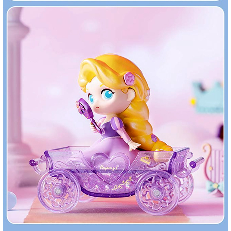 MINISO DISNEY PRINCESS DIAMOND TREASURE VEHICLE RAPUNZEL CHASE | Shopee ...