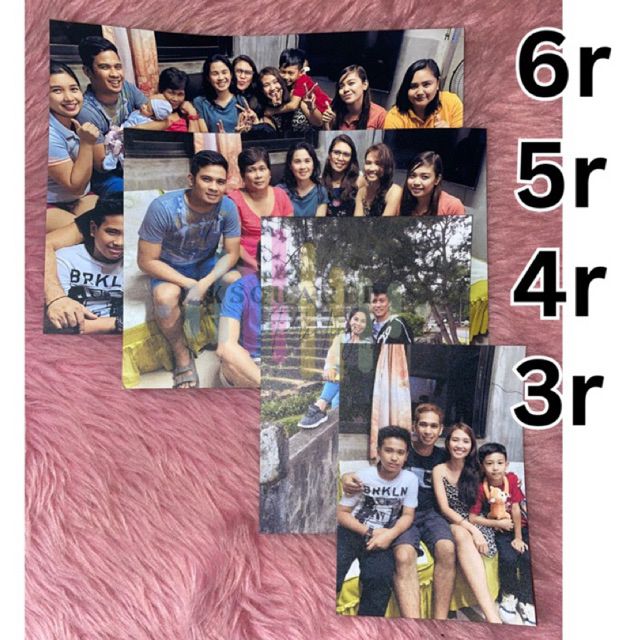 3r | 4r | 5r | 6r Photo Print | Shopee Philippines