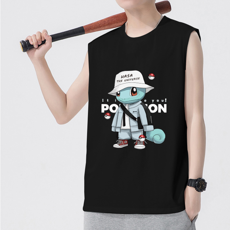High Quality Men's Muscle Top New Design Graphic Print Cotton Sando for ...