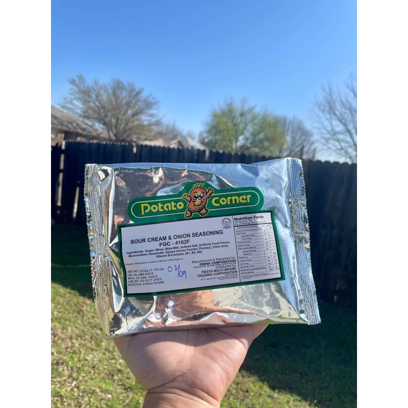 Potato Fries Powder 220g & 110g | Shopee Philippines