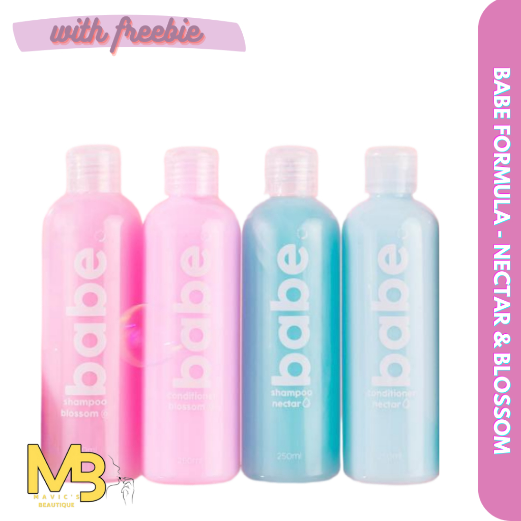 [WITH FREEBIES] BABE FORMULA- Shampoo & Conditioner | Shopee Philippines