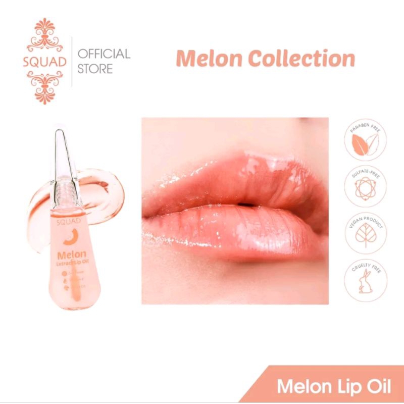Melon Lip Oil by Squad Cosmetics | Shopee Philippines