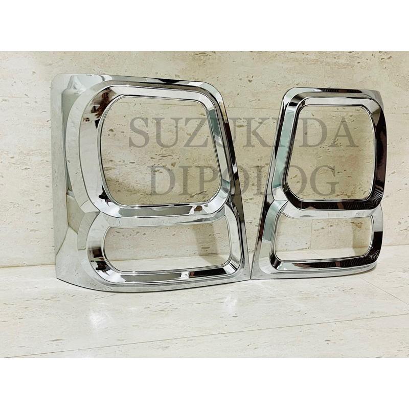 Chrome Headlight & Tail light Set for Suzuki DA64V with 3M Tape ...